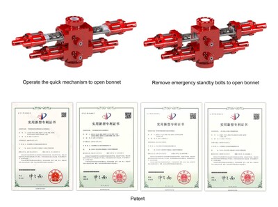 INTLEF Unveils New Structure Bonnet Boltless Hydraulic Locking Blowout ...